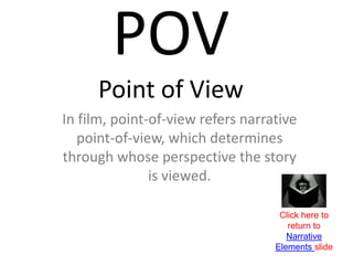 Learning Materials - Film Elements | PPTX