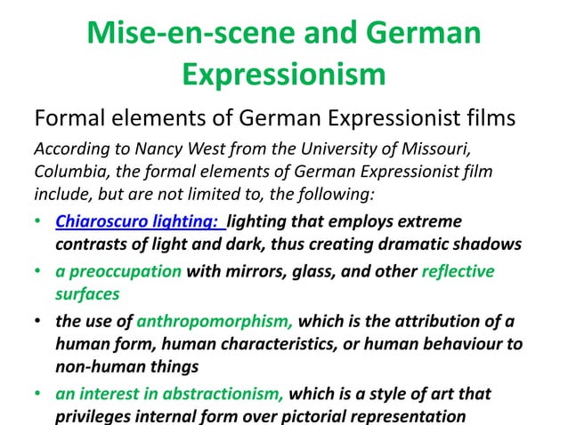 What is German Expressionism? | PPTX