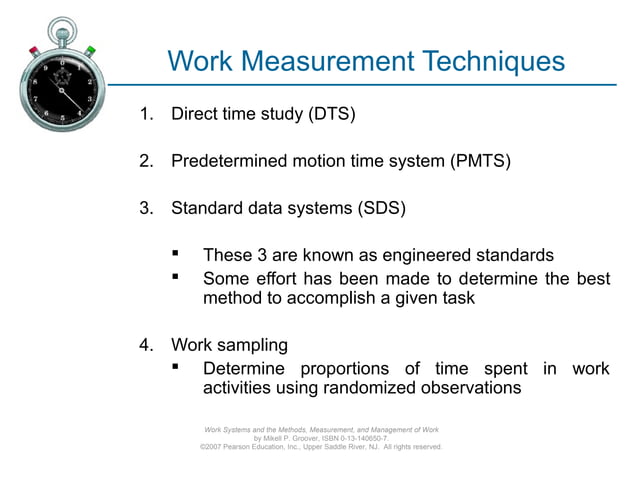 Introduction to time study | PPT