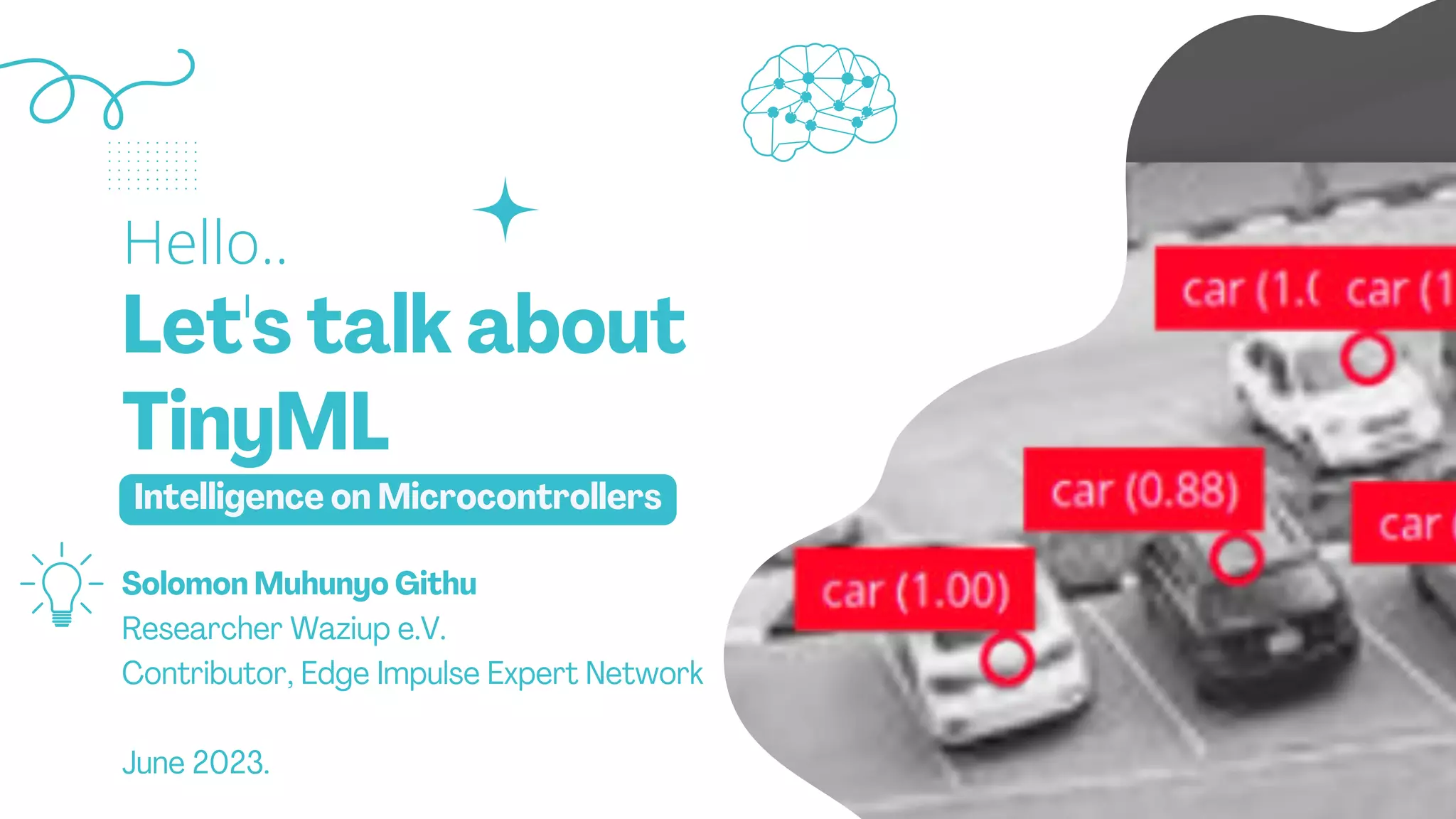 Introduction to TinyML - Solomon Muhunyo Githu | PDF