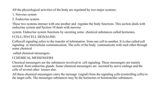 Introduction to tndocrine gland.pptx lectures | PPT