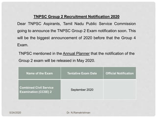 Introduction to tnpsc group ii exam | PPT