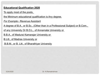 Introduction to tnpsc group ii exam | PPT