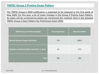 Introduction to tnpsc group ii exam | PPT