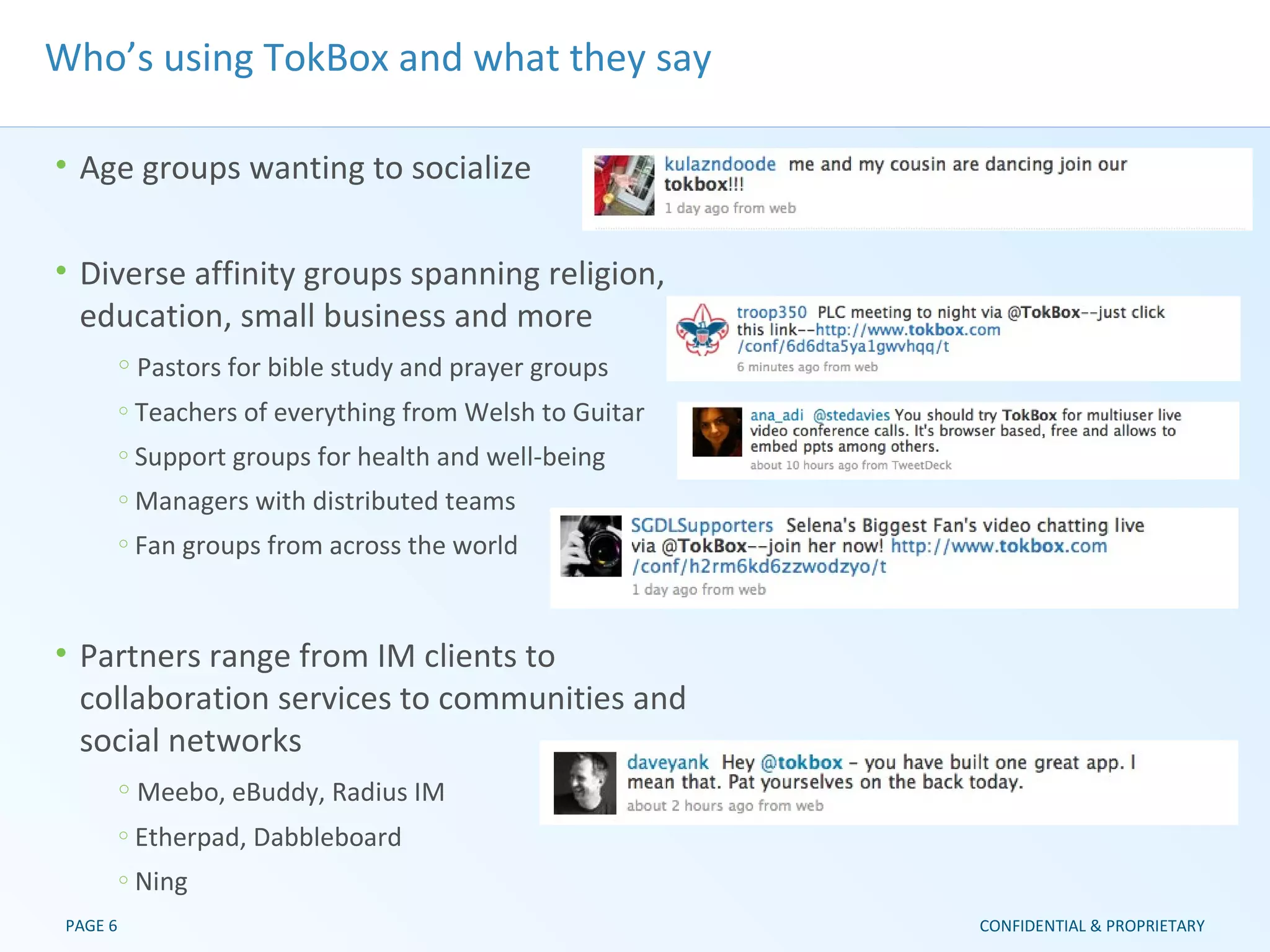 Introduction to TokBox | PPT