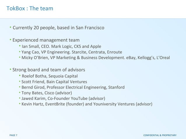 Introduction to TokBox | PPT
