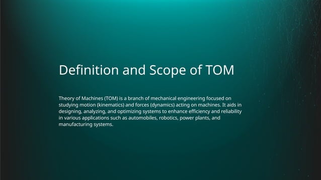 Introduction to TOM basic concept of tom.pptx