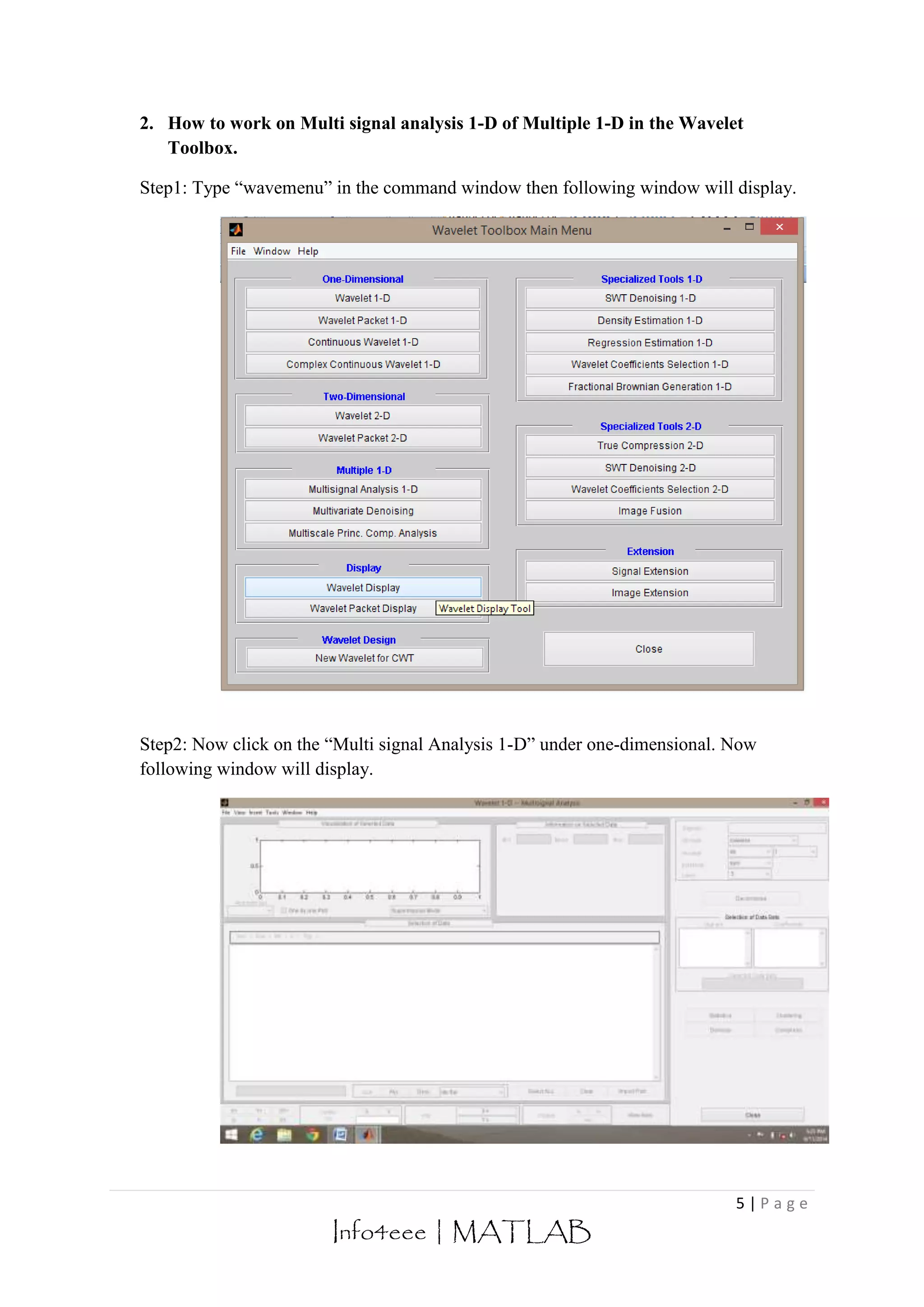 Introduction To Toolbox Under Matlab Environment Docx Technology And Computing