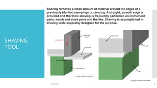 PRESS TOOL OPERATIONS | PPTX