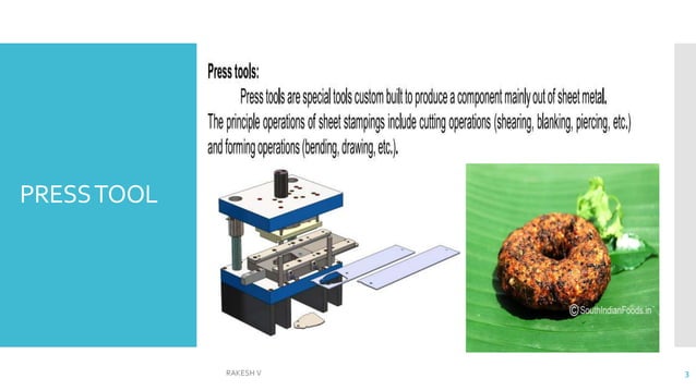 PRESS TOOL OPERATIONS | PPTX