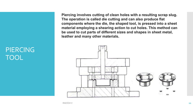 PRESS TOOL OPERATIONS