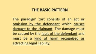 Introduction to tort by sehrish saba raja advocate | PPT