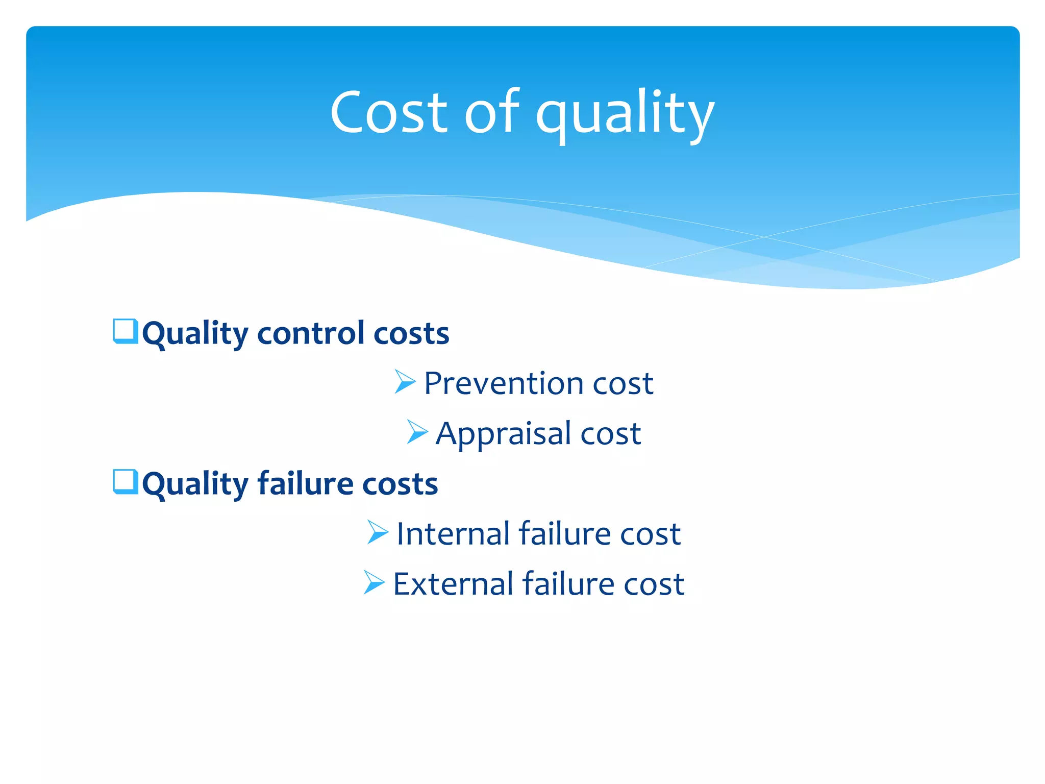 Introduction to total quality management(tqm) | PPTX