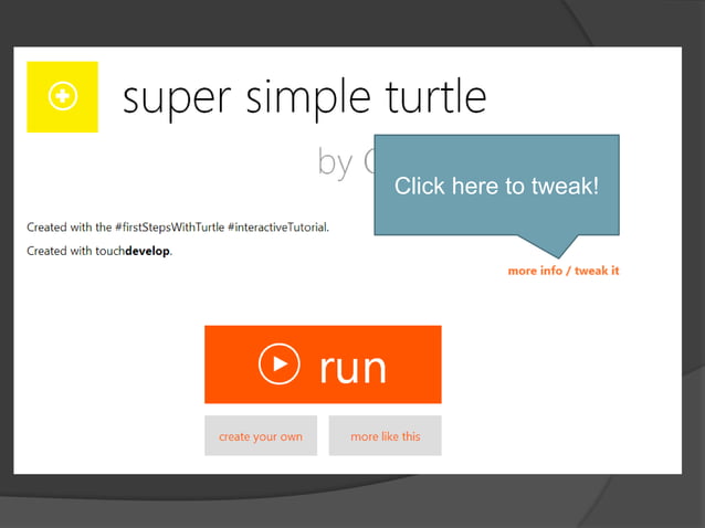 Introduction to touch develop | PPTX