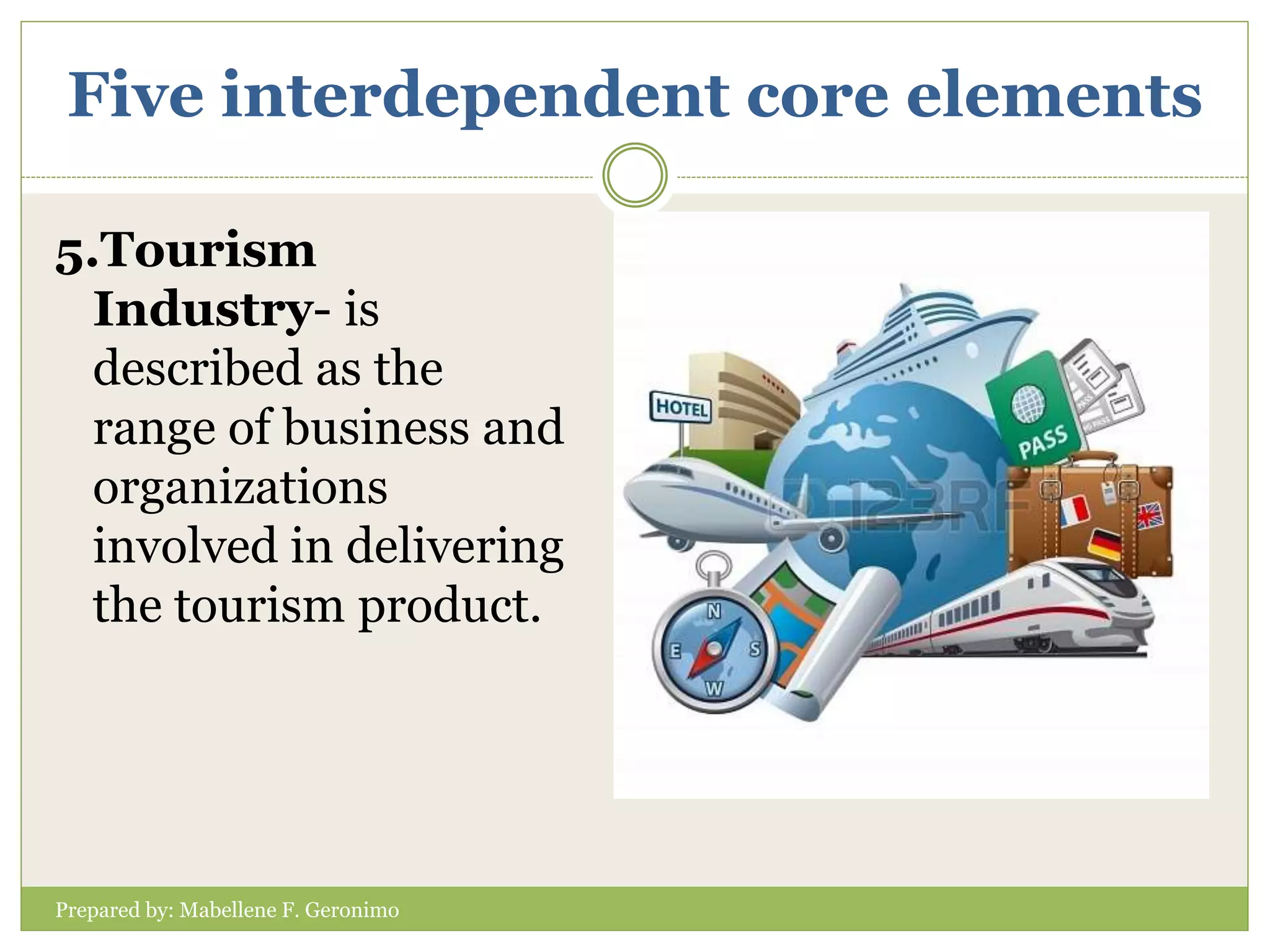 Introduction to tourism | PPTX