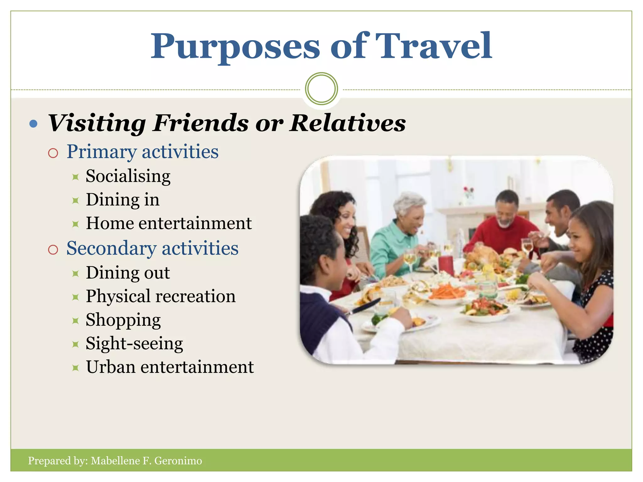 Introduction to tourism | PPTX