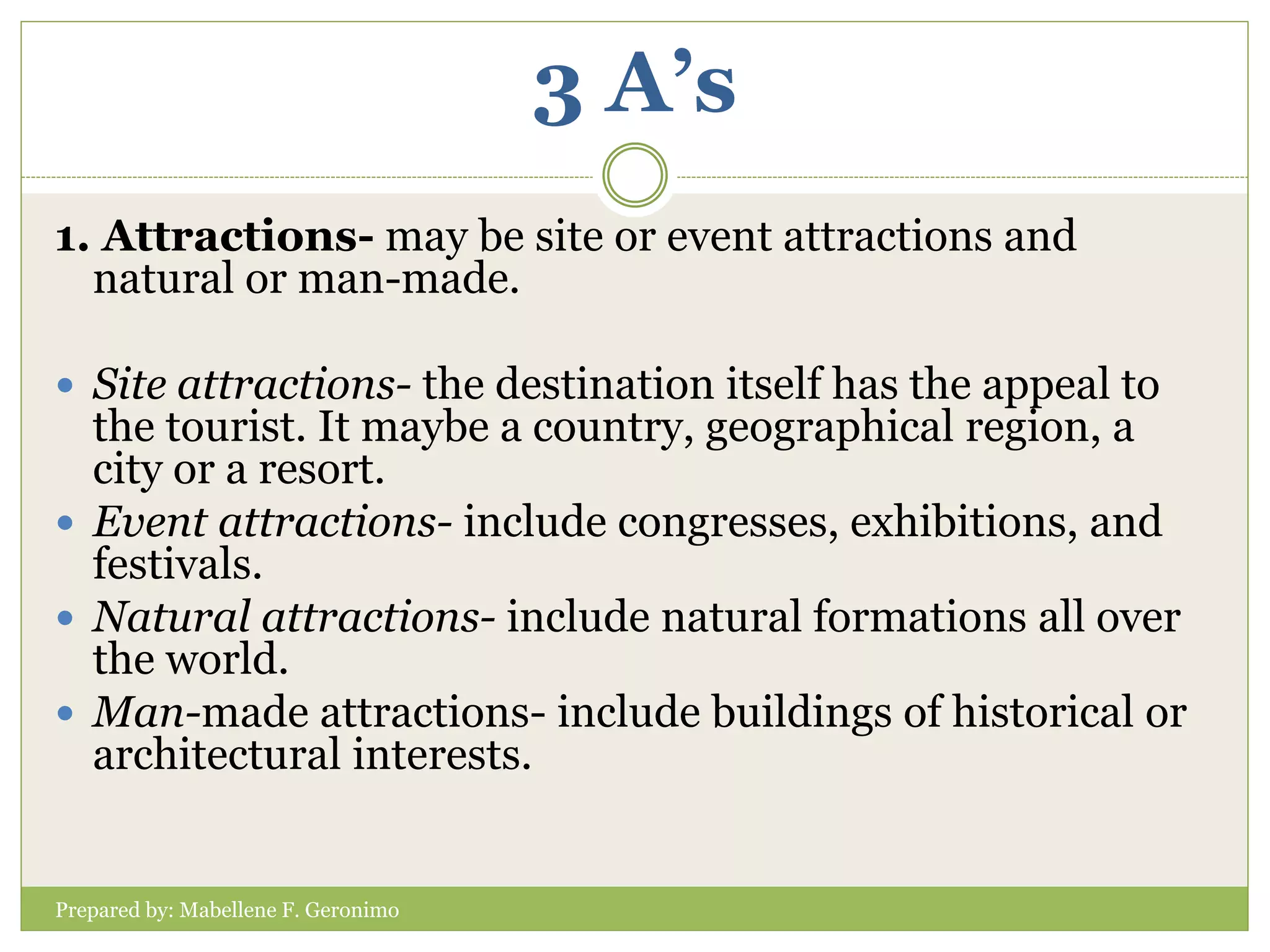 Introduction to tourism | PPTX