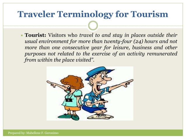 Introduction to tourism | PPTX