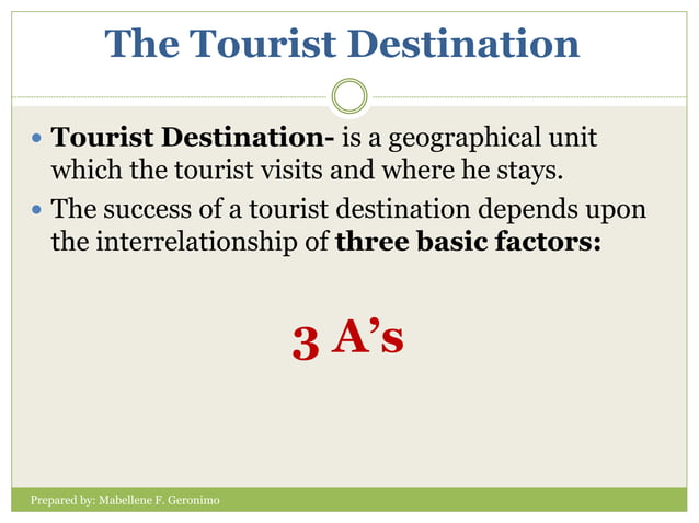 Introduction to tourism | PPTX
