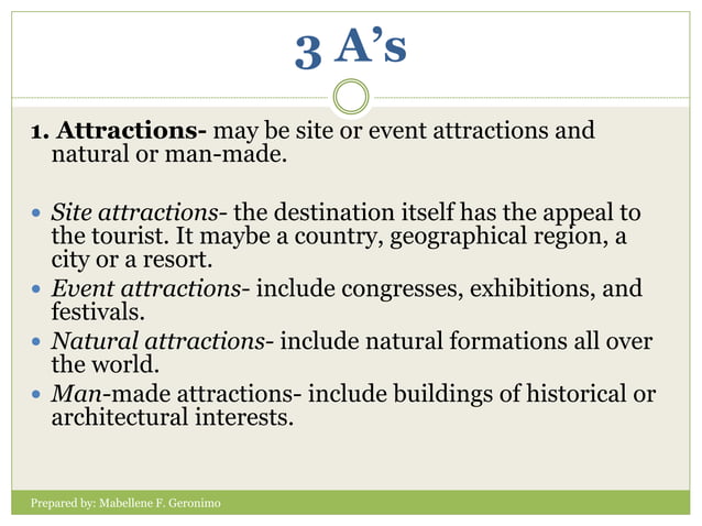 Introduction to tourism | PPTX