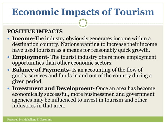 Introduction to tourism | PPTX