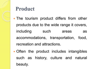 Introduction to tourism industry | PPTX