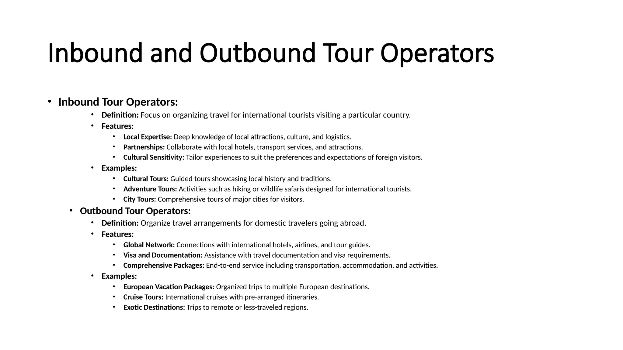 Introduction to Tour Operators LO2..pptx