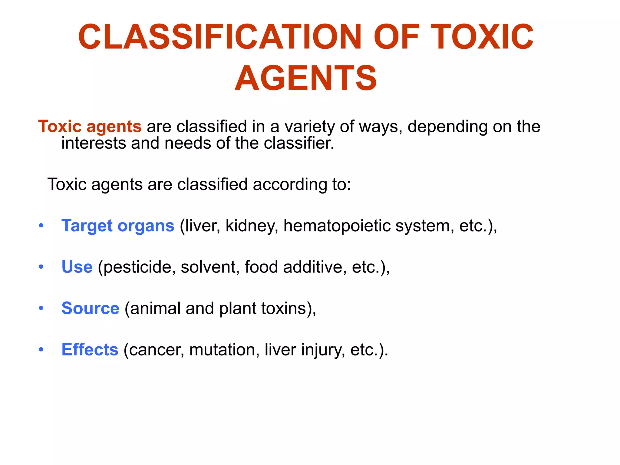 Introduction to toxicology 1 | PPT