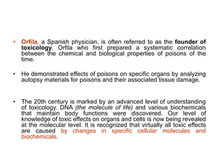 Introduction to toxicology 1 | PPT