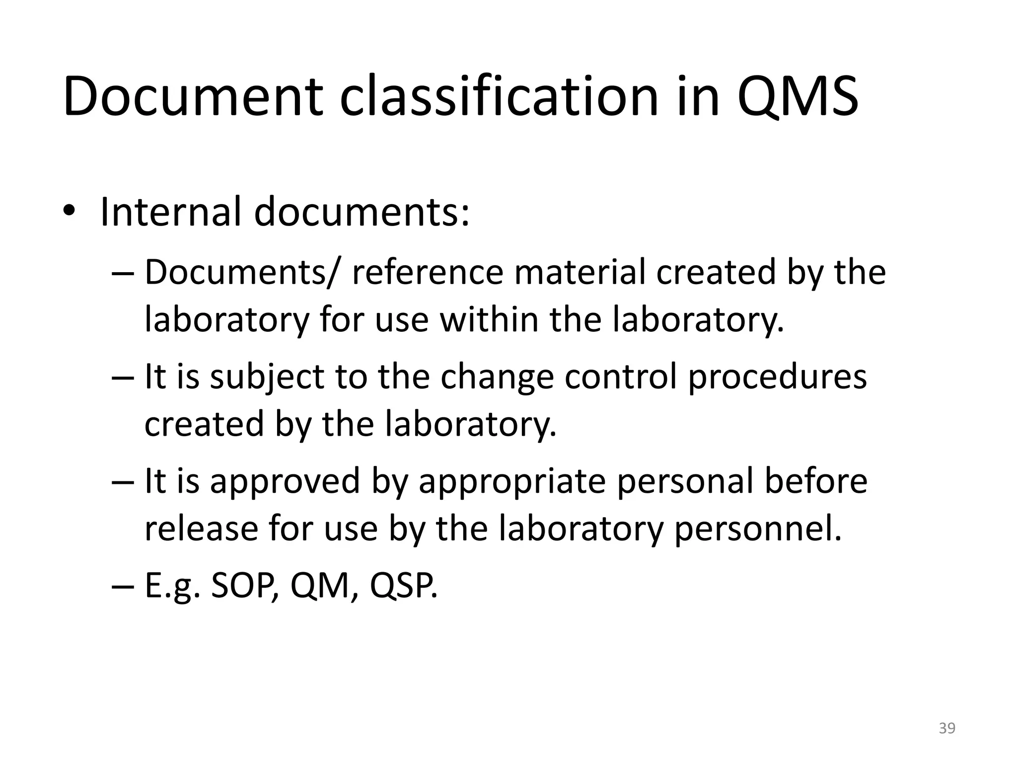 Total Quality Management in Medical Laboratories | PPTX
