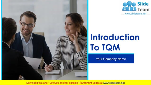 Introduction To TQM PowerPoint Presentation Slide | PPT