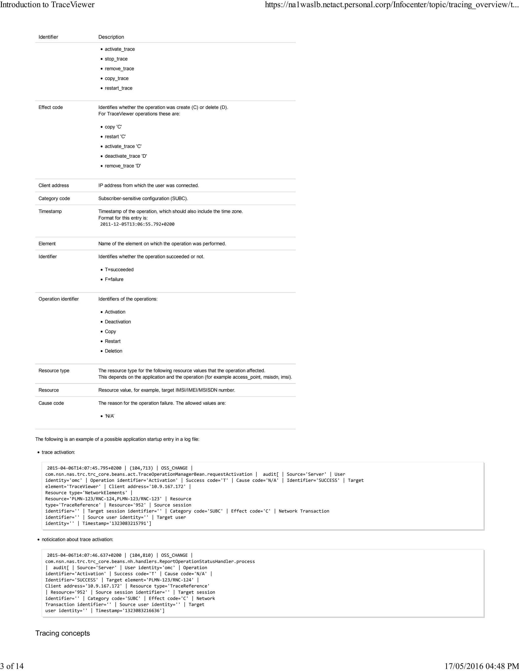 Introduction to trace viewer | PDF
