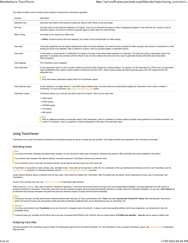Introduction to trace viewer | PDF