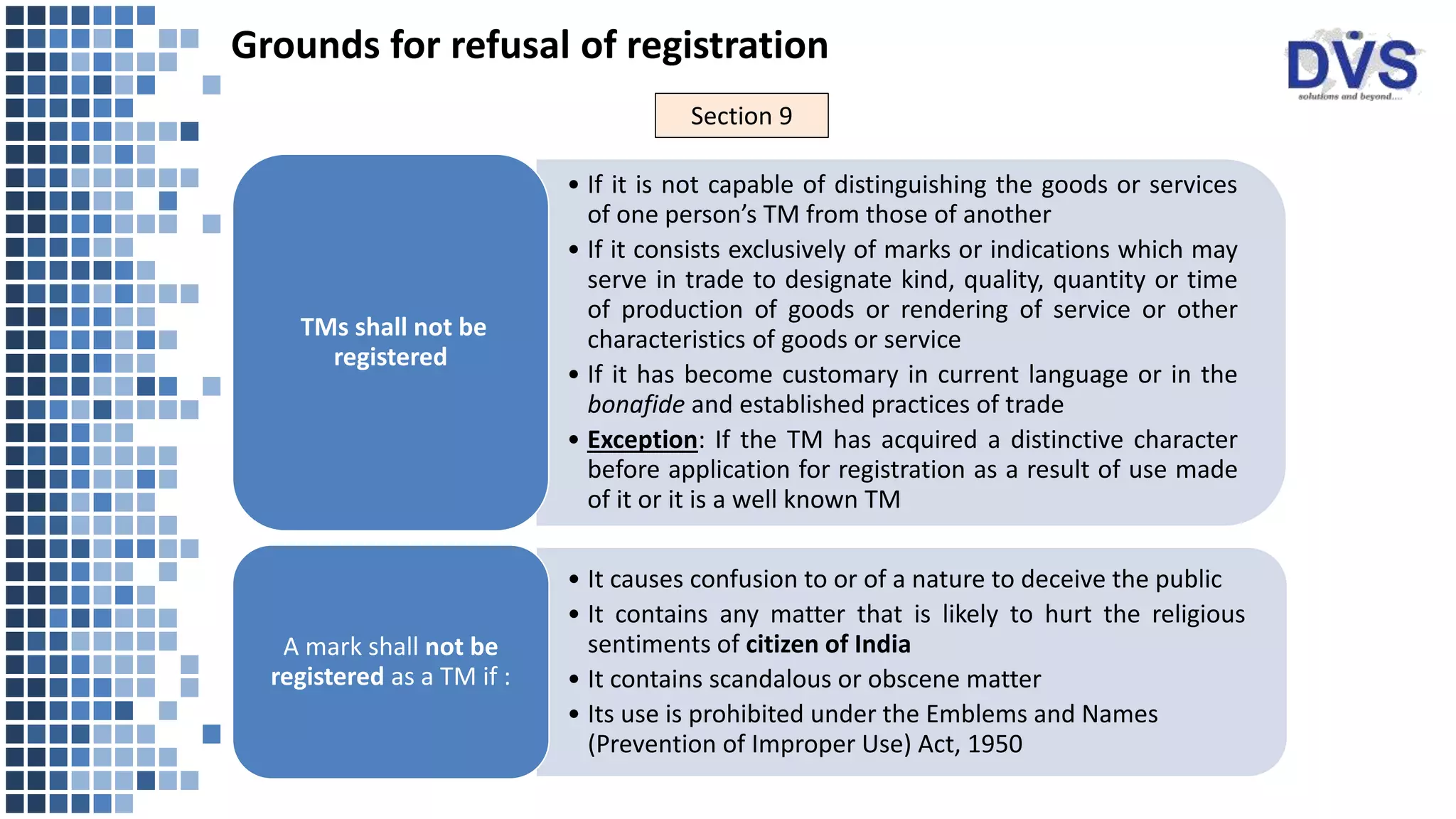 Introduction to Trade Marks Act, 1999 | PPTX