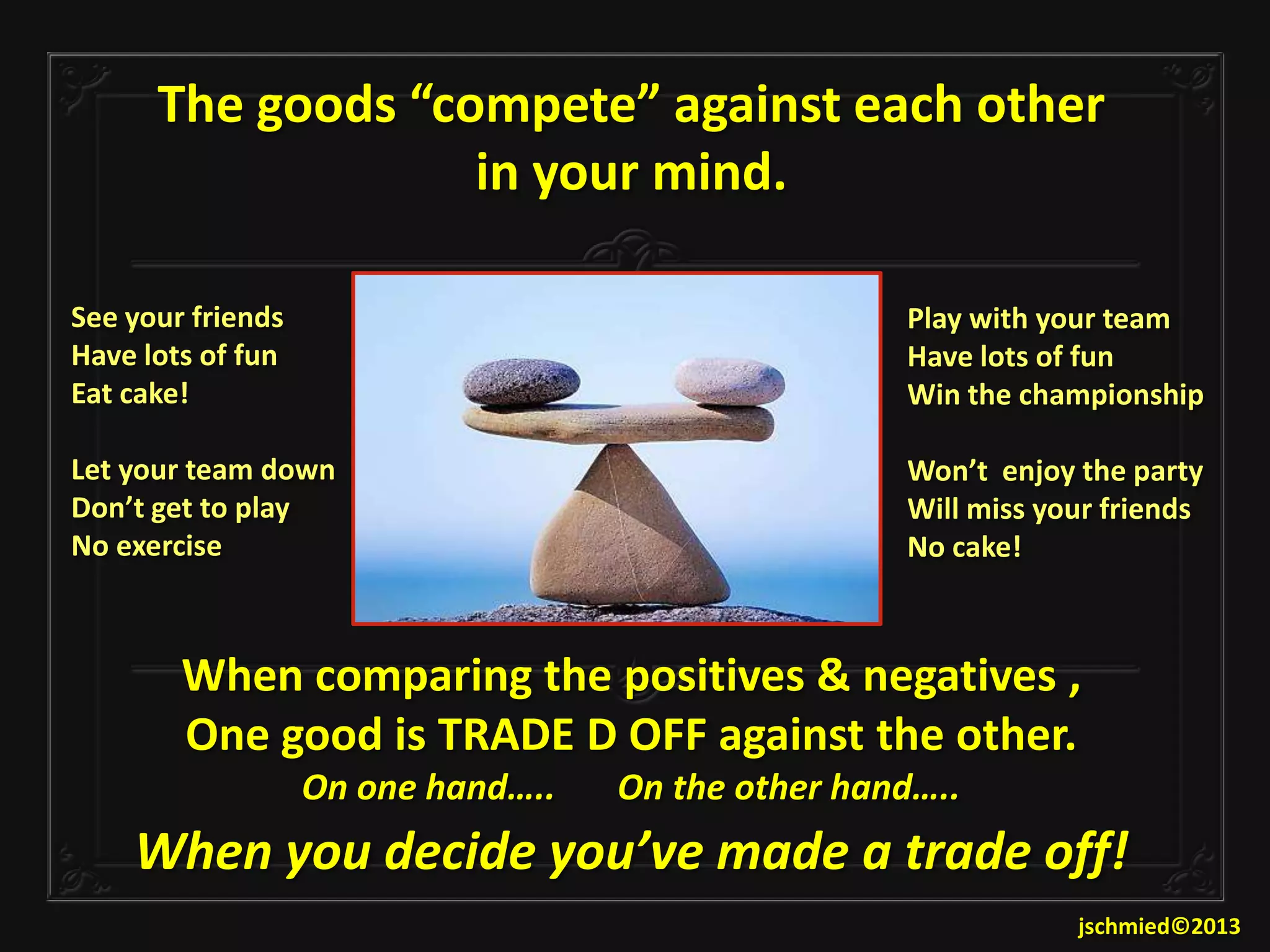 Introduction to tradeoffs | PPTX