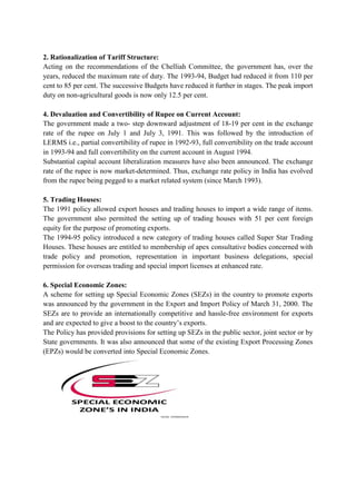 Introduction to trade policy and highlights of india trade policy of ...