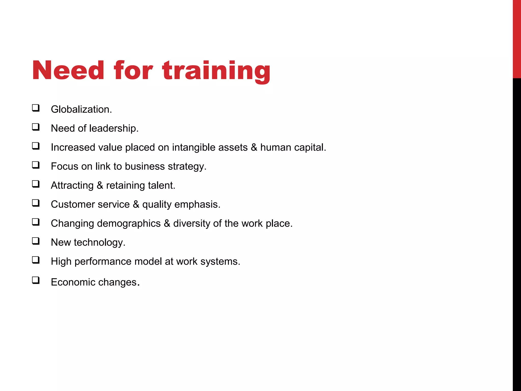 Introduction to training concept | PPT