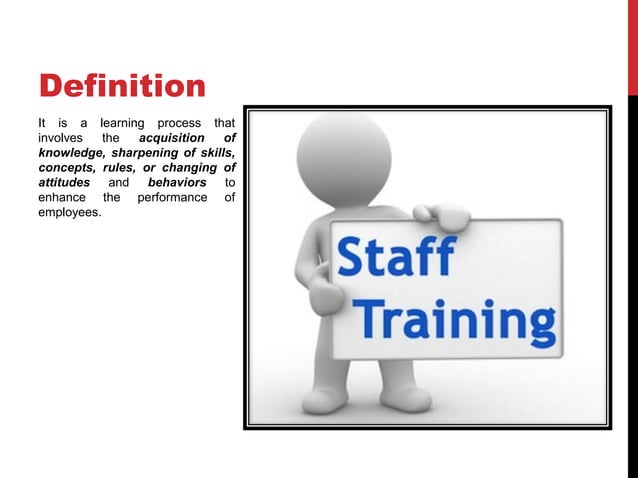 Introduction to training concept | PPT | Business Administration | Business