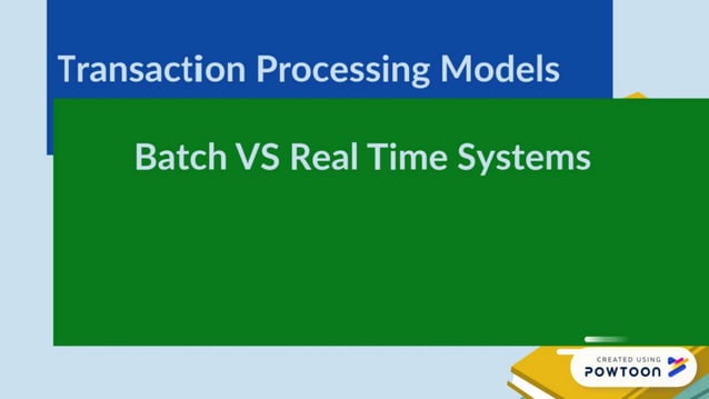 Introduction to transaction processing | PPT