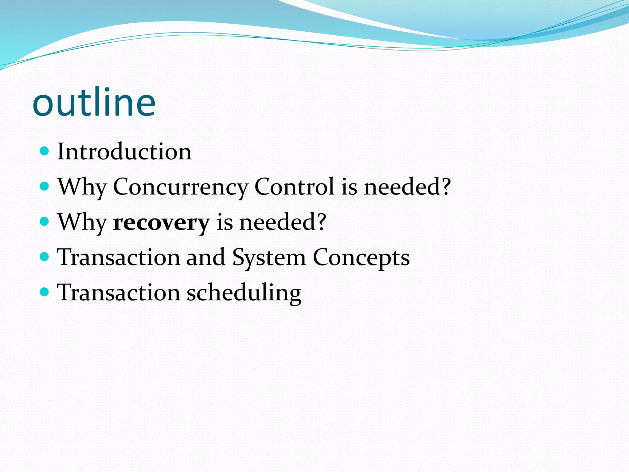 Introduction to transaction processing concepts and theory | PPTX