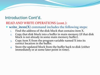 Introduction to transaction processing concepts and theory | PPTX