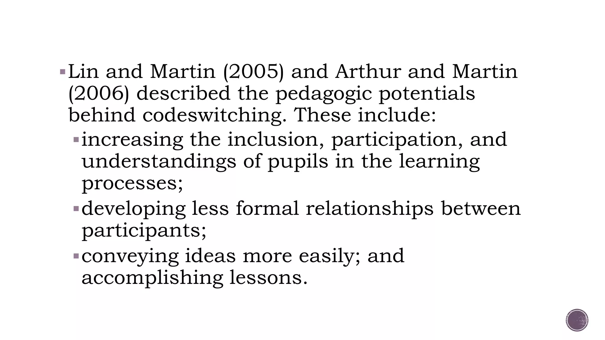 Introduction to Translanguaging in the ESL/EFL Classroom | PPTX