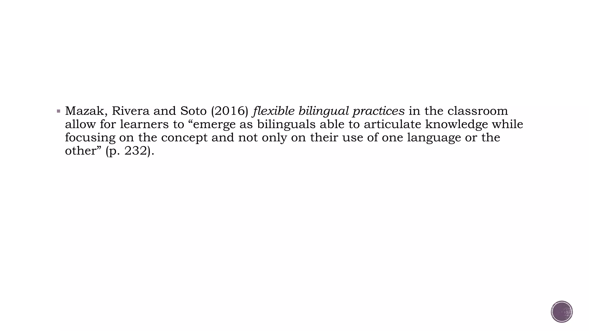 Introduction to Translanguaging in the ESL/EFL Classroom | PPTX