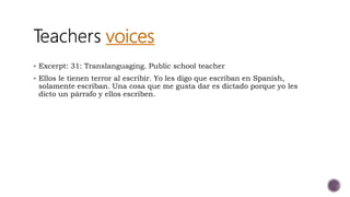 Introduction to Translanguaging in the ESL/EFL Classroom | PPTX