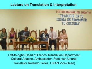 Translation vs. Interpretation | PPTX