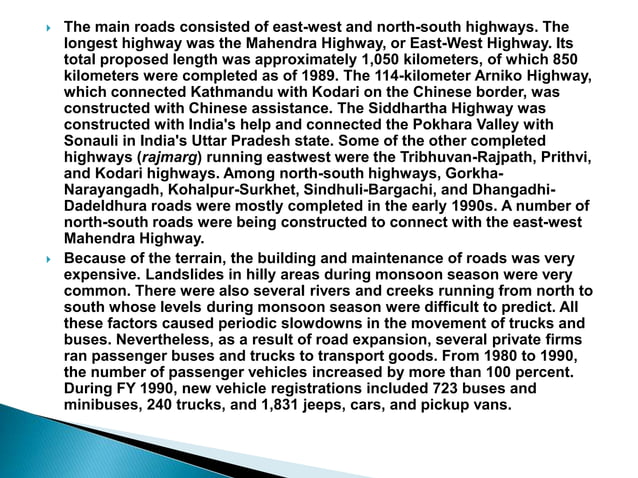 Introduction to transportation | PPTX