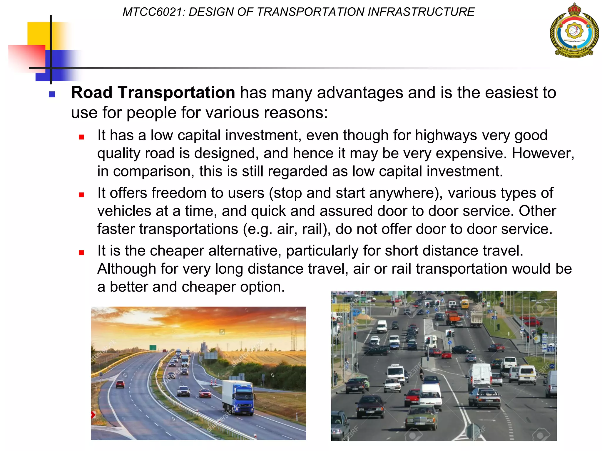 Introduction to transportation engineering | PDF