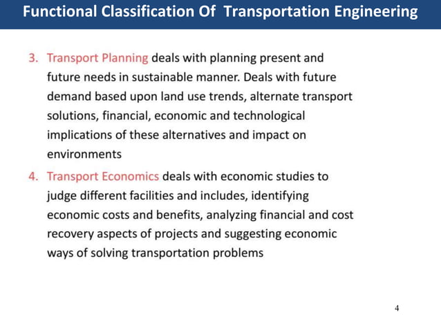 Introduction to transportation engineering | PPTX | Civil Engineering ...