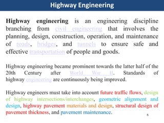 Introduction to transportation engineering | PPTX