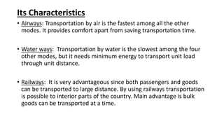 Introduction to transport engg (3) | PPTX